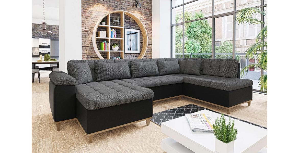 Vento U-sofa - Lækker kvalitet - Sofa med stil